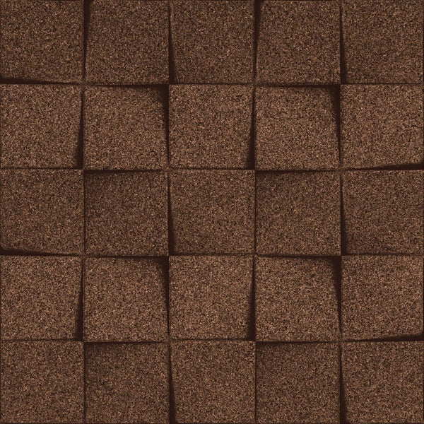 MURATTO CORK WALL DESIGN - ORGANIC BLOCKS - MINICHOCK - AUBERGINE ...